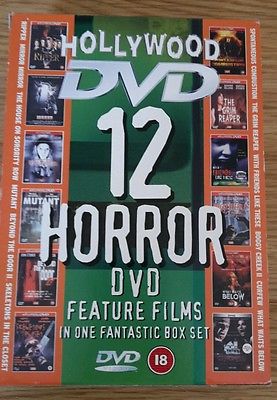 12 Horror DVD Features Films Box Set – Bloodbuster