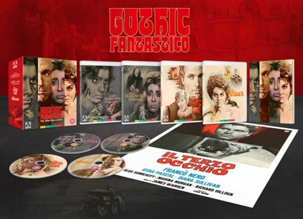 Gothic Fantastico – Four Italian Tales of Terror (4 Blu-Ray): La ...