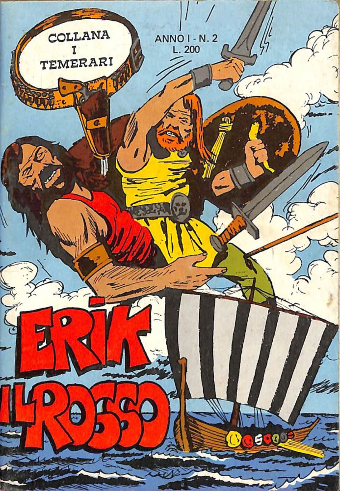 Collana “I Temerari” n.2 – Erik il rosso – Bloodbuster